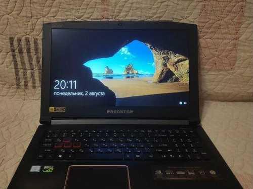 Игровой ноутбук Acer Predator helios 300