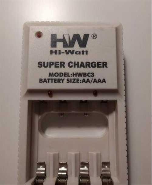 Зарядное устройство для 4 аккумуляторов hwbc3