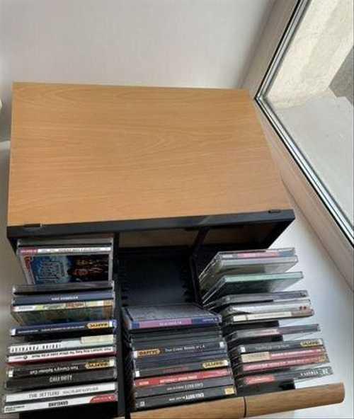 Ящик для дисков CD деревянный