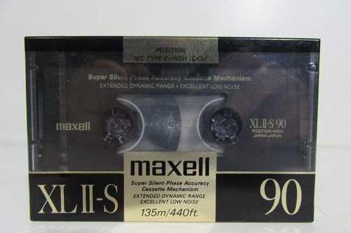 Maxell xlii-S90 Аудиокассета Japan