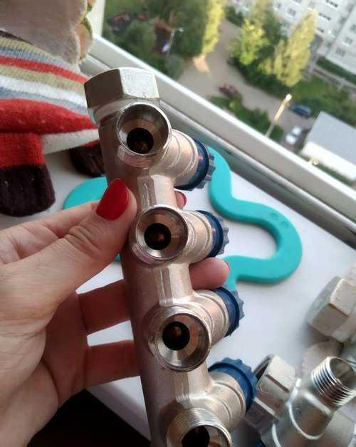 Коллекторы valtec новые