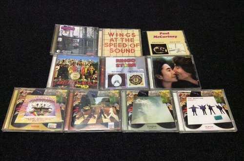 The Beatles, Lennon, Wings, McCartney - 10 cd