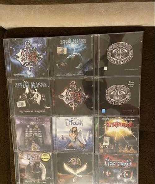 Cd диски (Маврин, Маргента, Кипелов, Страйк, Эпита