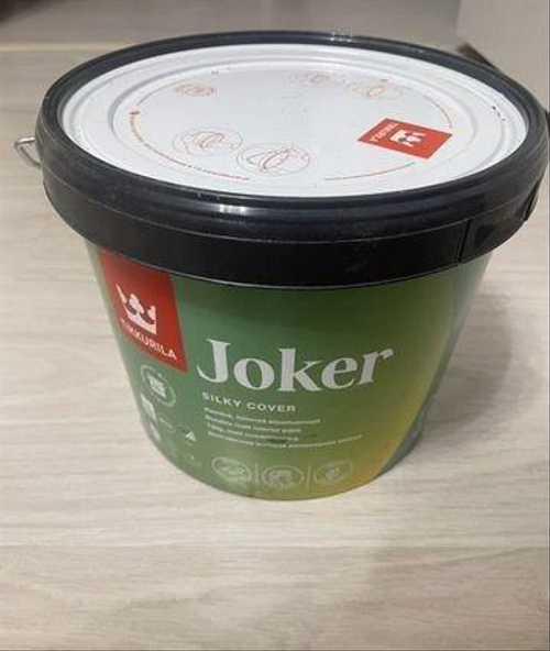 Краска tikkurila joker