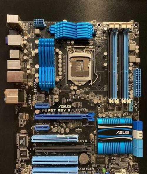 Материнская плата asus P8P67 LGA1155/Скупка