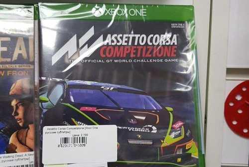 Xbox one Asseto Corsa Competizione новый русские с