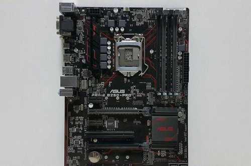 S1151 asus prime B250-PRO (Intel B250)(DDR4)(б/у)