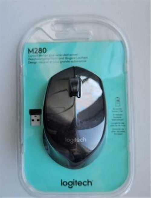 Мышка logitech М280 беспроводная новая