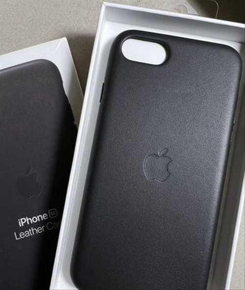 Чехол для iPhone 8/SE Apple Leather Case оригинал