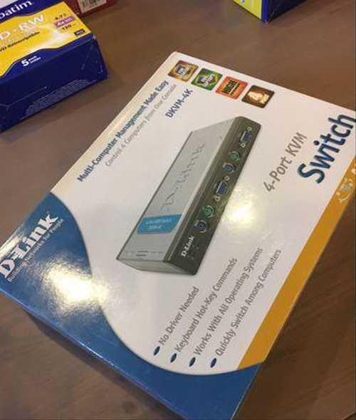 D-Link KVM Switch dkvm-4K