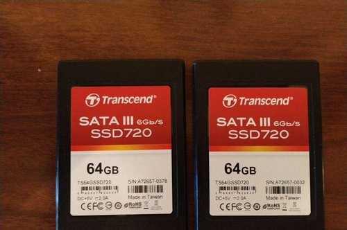 SSD Transcend 64Gb TS64gssd720 6Gb/s