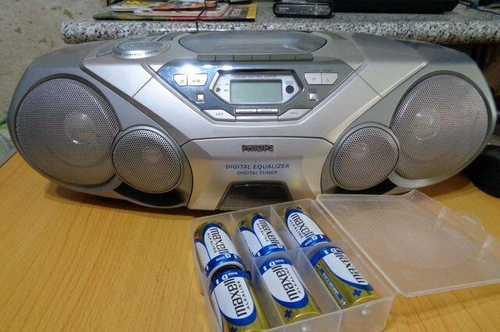 Магнитола Philips CD-Radio-Cassette AZ1565