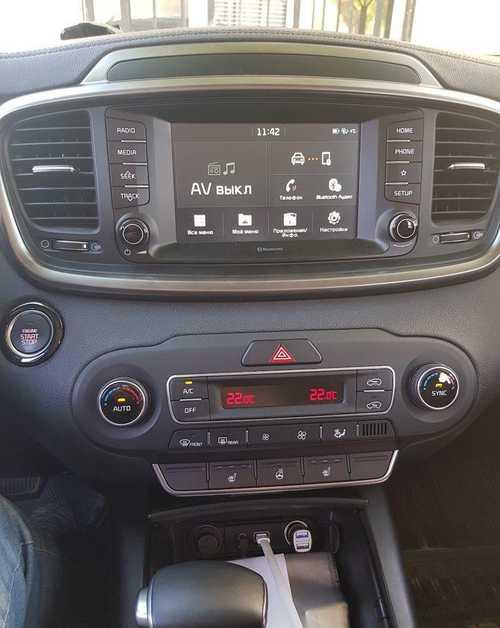 Штатное головное устройство для KIA Sorento Prime