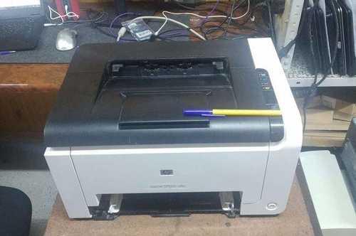 Лазерный цветной принтер HP color laserjet CP1025