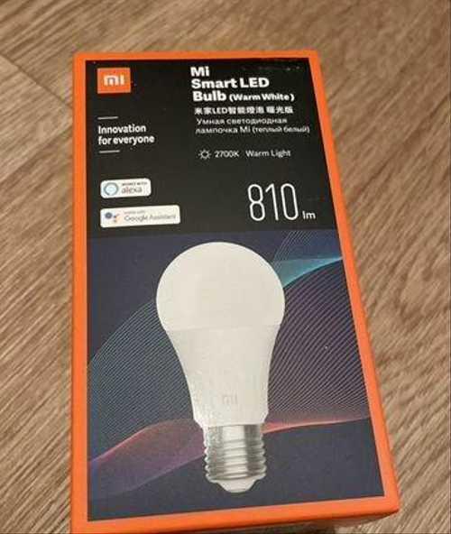 Лампочка Xiaomi MI smart led bulb