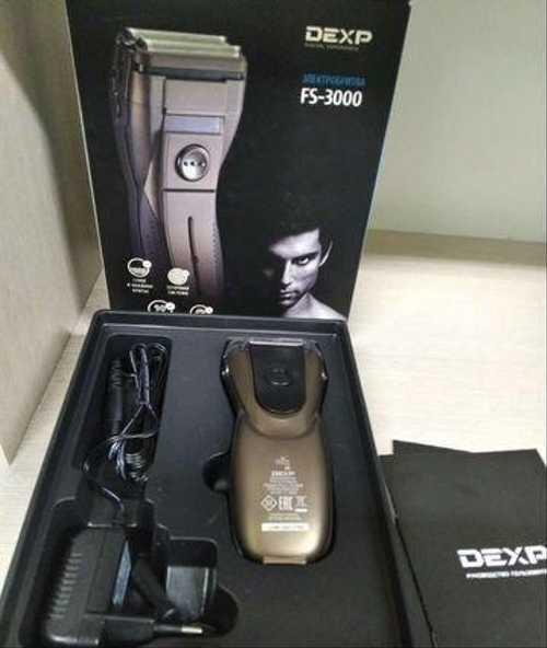 Бритва электрическая новая Dexp FS-3000