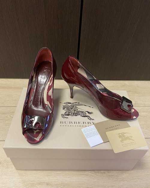 Туфли Burberry оригинал, р 36,5-37