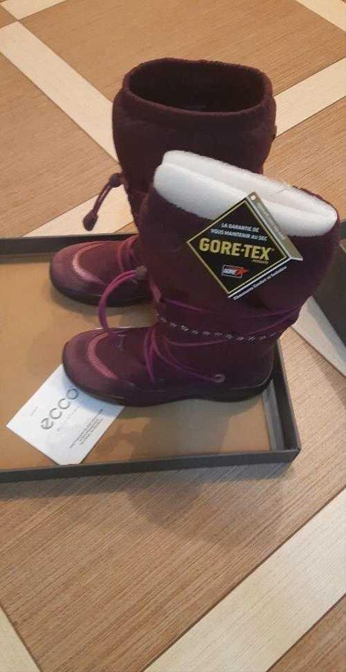Сапоги зимние ессо gore-tex