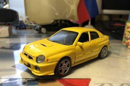 Машинка 1:32 Subaru Impreza WRX saico