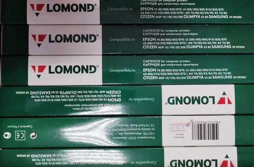Картридж lomond для матричного принтера Epson и HP