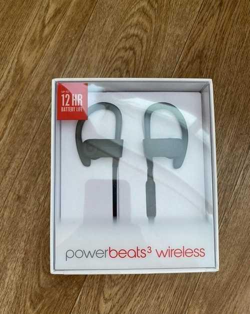 Наушники беспроводные Powerbeats 3 wireless black