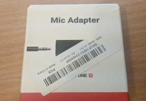 Адаптер для подключения микрофона к Insta360 One R