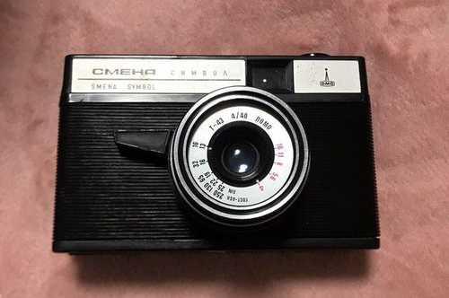 Плёночный фотоаппарат смена символ smena ломо