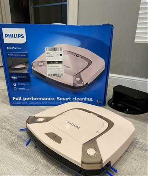 Робот-пылесос Philips SmartPro Easy розовый