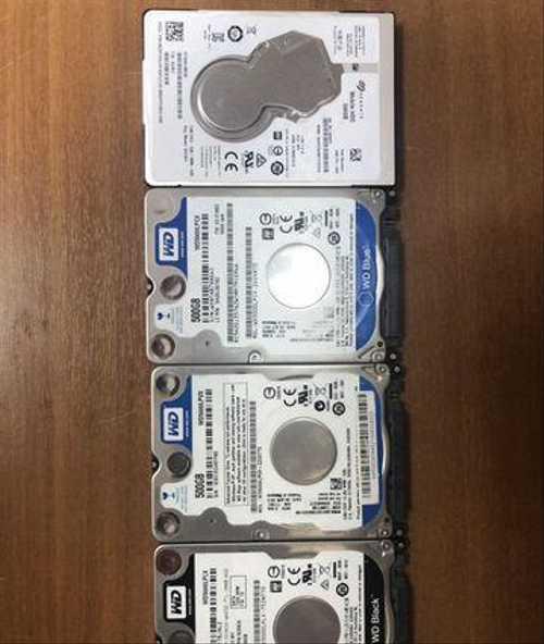 Жесткие диски 2.5 Wd blue и Seagate