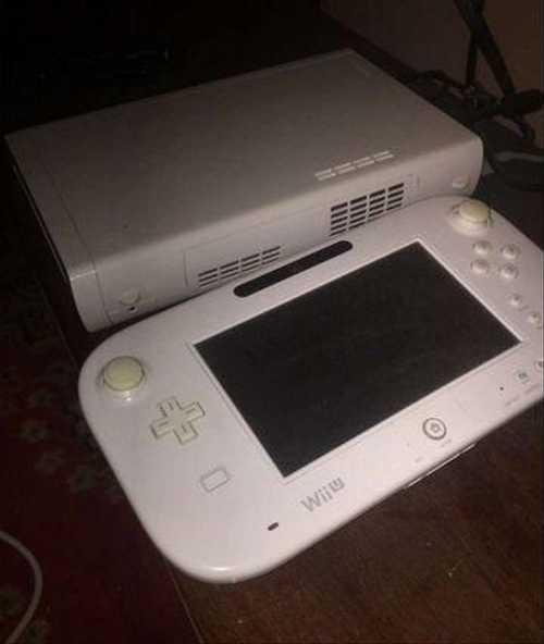 Nintendo Wii U + 2 Гитары (прошитая)
