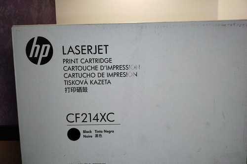 Картридж HP LaserJet CF214XC