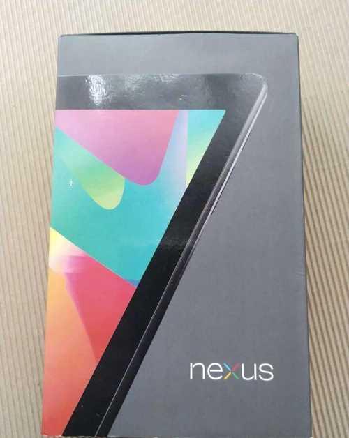 Коробка Google Nexus 7 2013