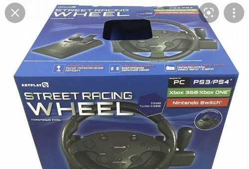 Руль с педалями Artplays Street Racing Wheel