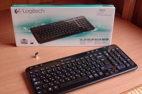 Клавиатура Logitech Wireless Keyboard K360 (Б/У)