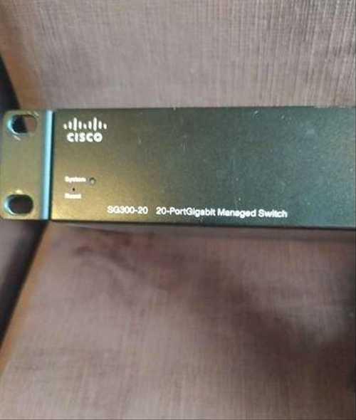Управляемый коммутатор Cisco SG300-20