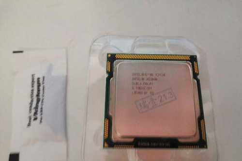 Xeon X3430 Intel LGA 1156 2.4 ггц разгон до 4 ггц