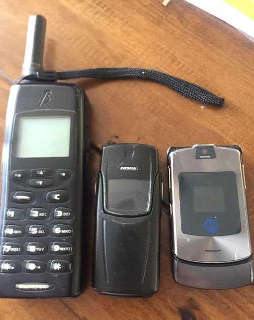 Телефон Винтаж Benefon Motorola Nokia