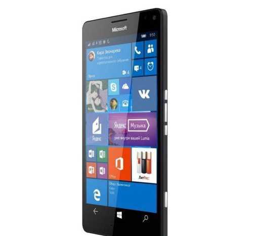 Смартфон Microsoft Lumia 950 Dual Sim black