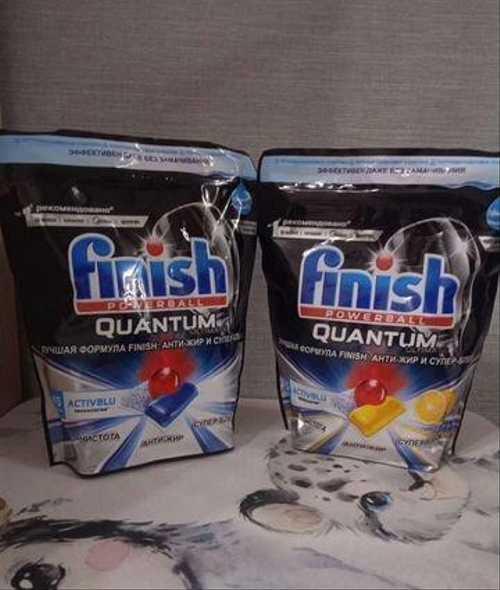Капсулы для мытья посуды Finish Quantum Ultimate