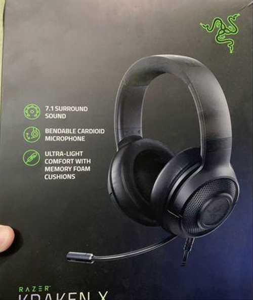Гарнитура Razer Kraken X