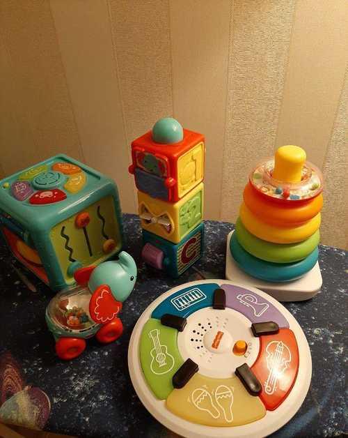 Развивающие игрушки от 6 мес Fisher Price и др