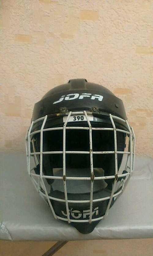 Хоккейный шлем jofa 390 + маска jofa 480