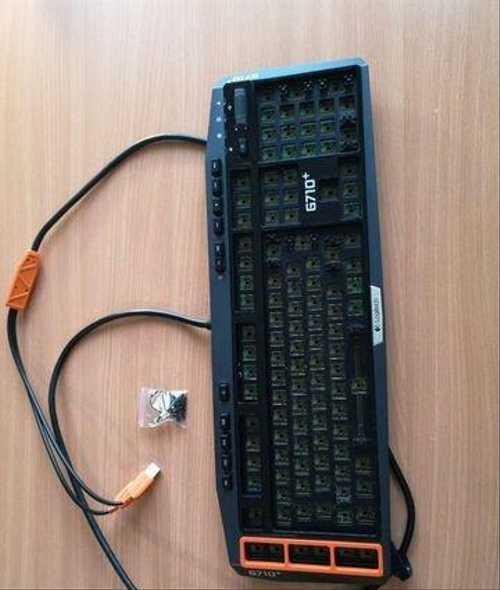 Игровая механическая клавиатура logitech G710+ (за