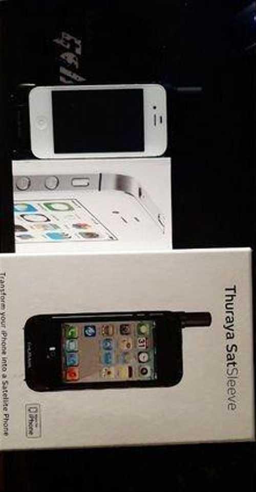 Спутниковый телефон Thuraya satsleeve + iPhone 4s