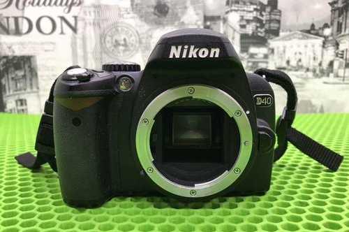 Зеркальный фотоаппарат Nikon D40 25000 кадров