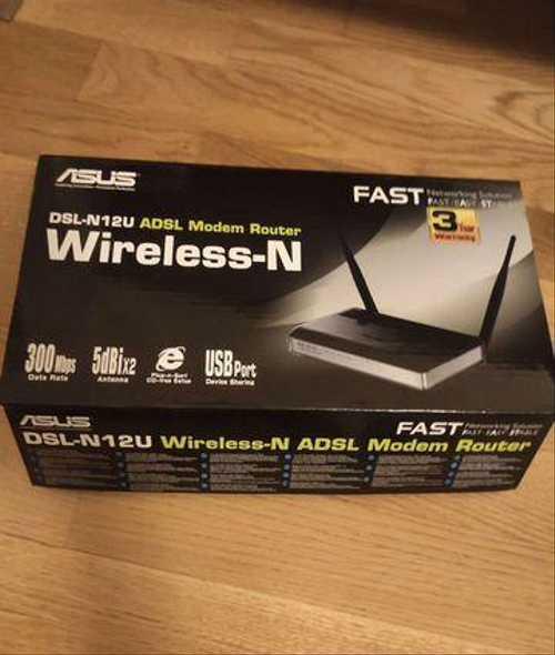 Asus dsl-n12u роутер