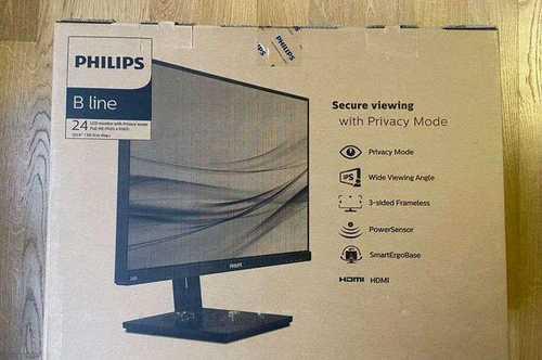 Монитор Philips 242B1V 23.8 новый