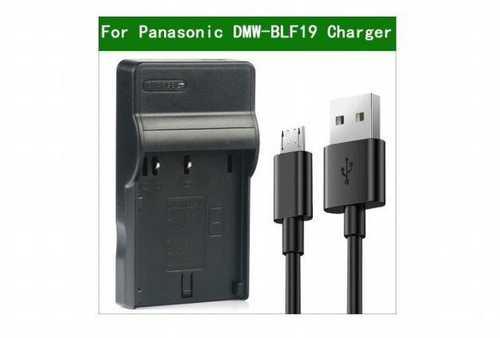 Зарядное для Акб Panasonic DMW-BLF19 USB
