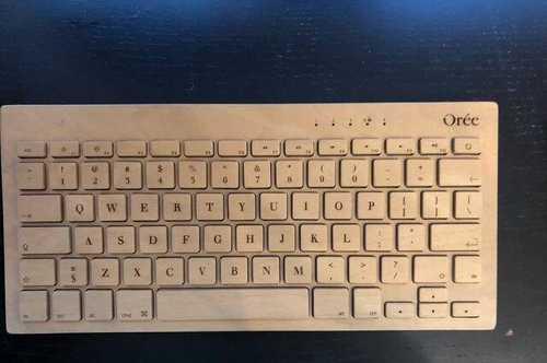 Деревянная клавиатура для Apple (Oree)