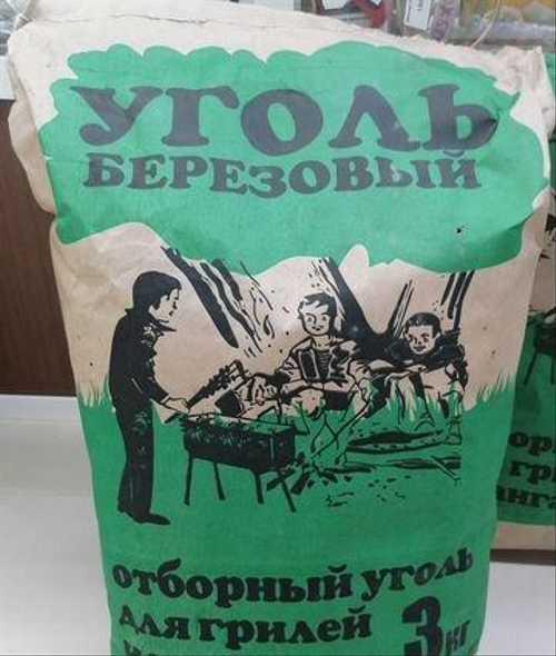 Березовый уголь 3 кг фото